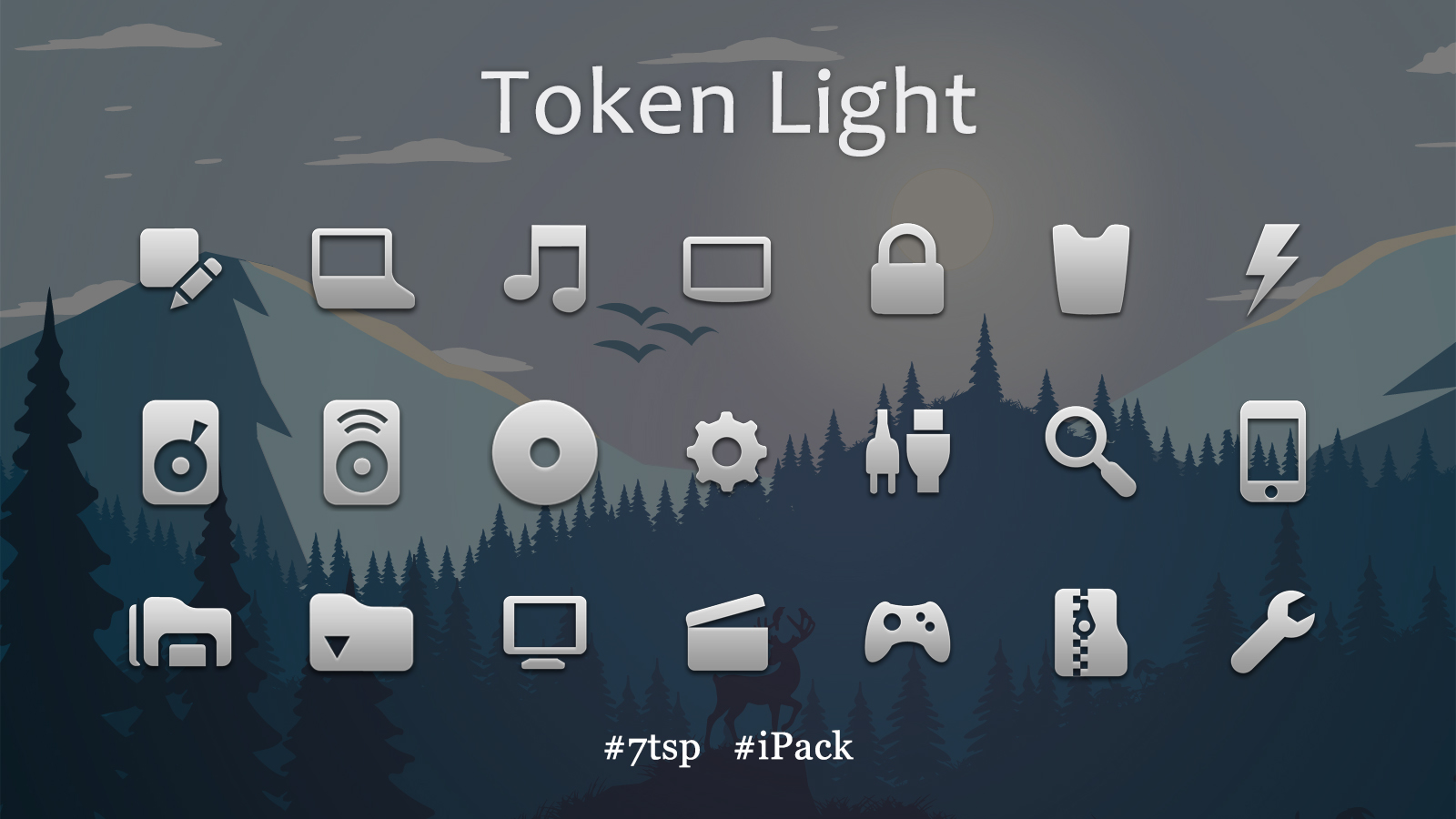 Token Light - 图标指针 - 致美化