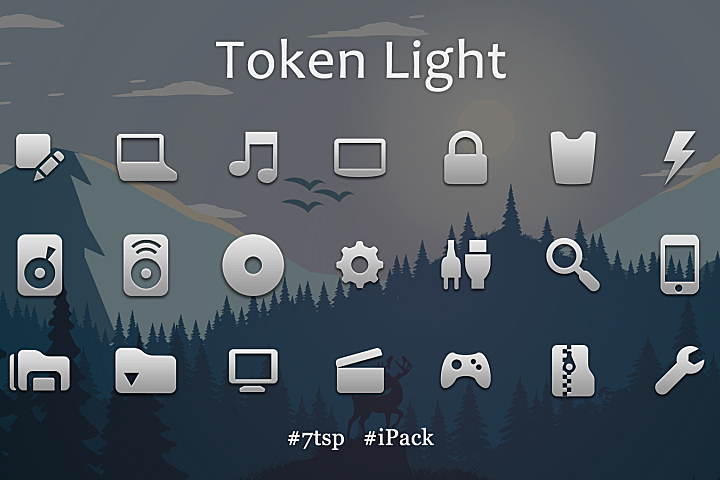 Token Light - 图标指针 - 致美化