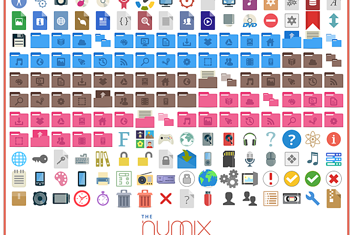The Numix Icon Project - 图标指针 - 致美化