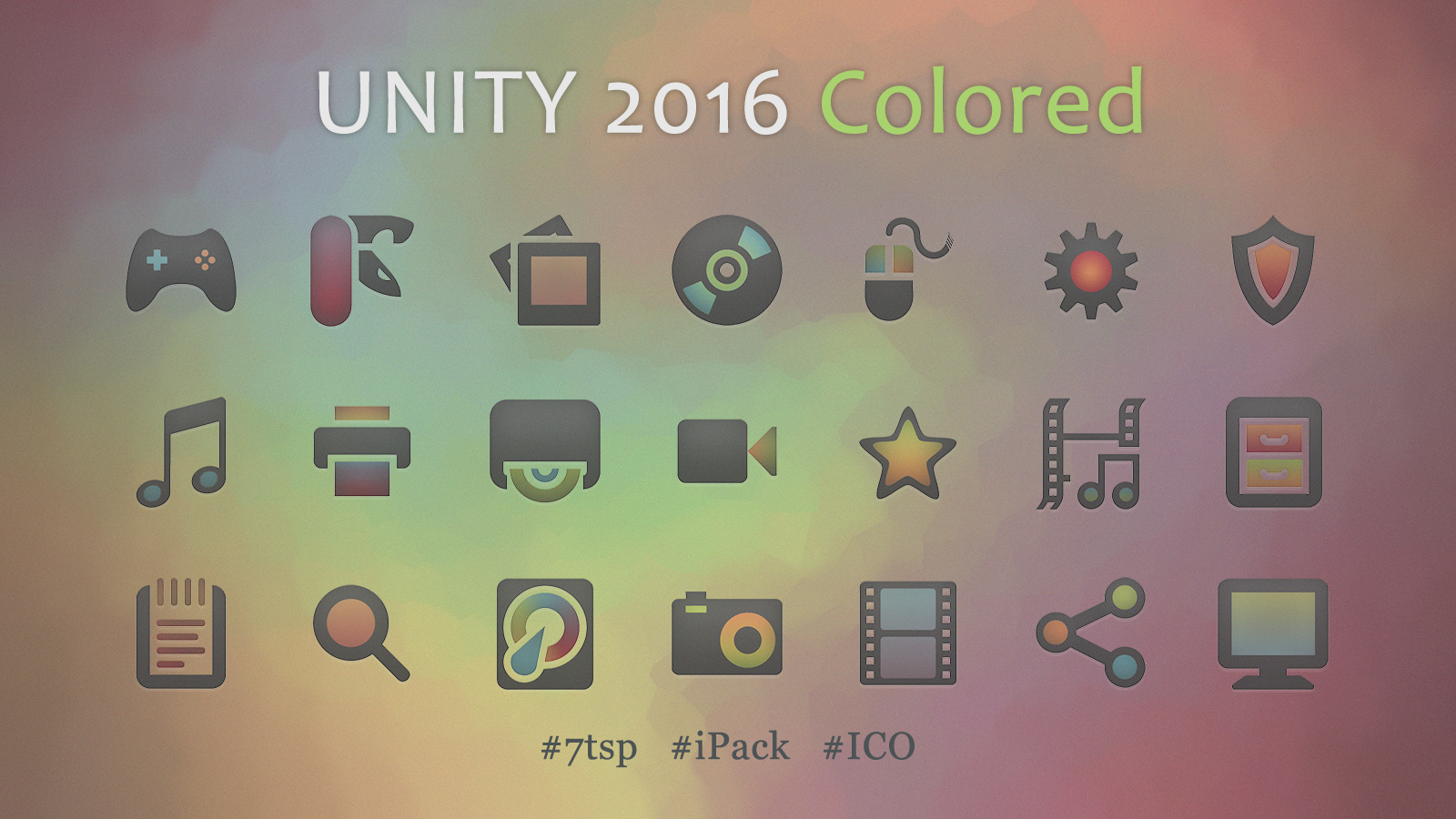 UNITY 2016 - 图标指针 - 致美化