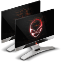 Alienware Invader Red - 图标指针 - 致美化