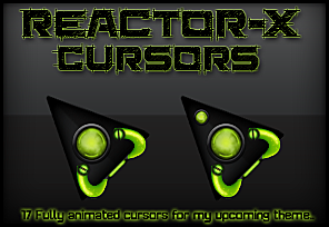 Reactor-X Cursors - 图标指针 - 致美化