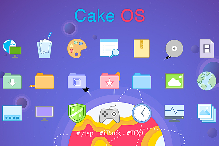 cakeOS - 图标指针 - 致美化