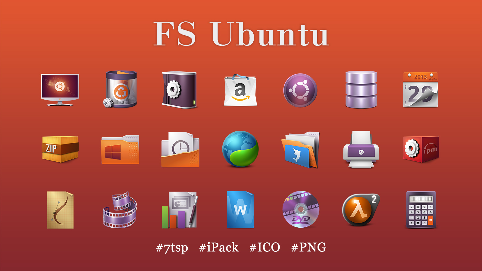 FS Ubuntu - 图标指针 - 致美化