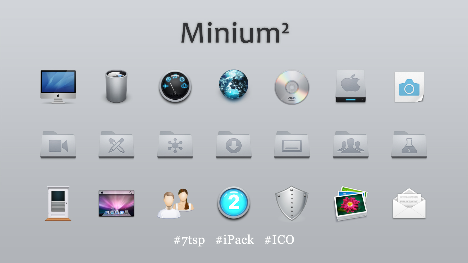 Minium² - 图标指针 - 致美化
