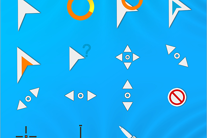 Clean Cursor - 图标指针 - 致美化