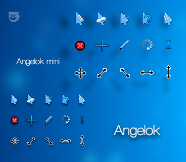 Angelok Cursors - 图标指针 - 致美化