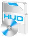 HUD Machine WhiteBlue - 图标指针 - 致美化