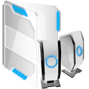 HUD Machine WhiteBlue - 图标指针 - 致美化