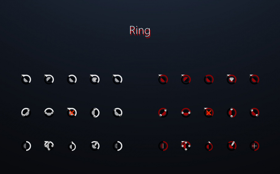 Ring Cursors - 图标指针 - 致美化