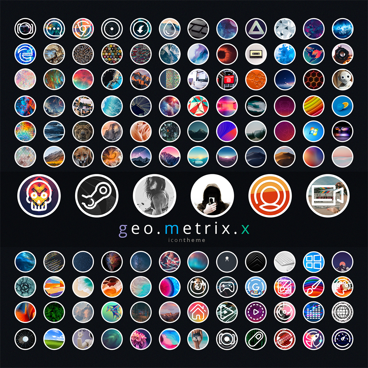 geo.metrix - 图标指针 - 致美化