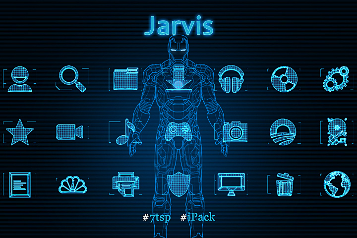 Jarvis - 图标指针 - 致美化