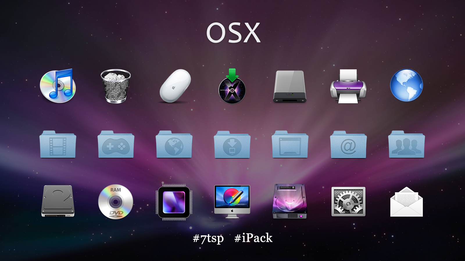 OSX - 图标指针 - 致美化
