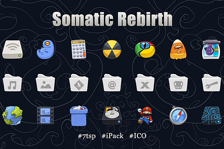 Somatic Rebirth Icon - 图标指针 - 致美化