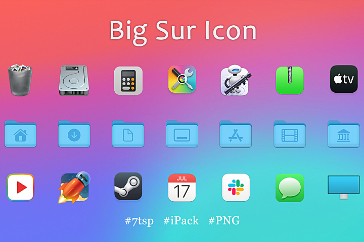 Big Sur Icon BETA - 图标指针 - 致美化