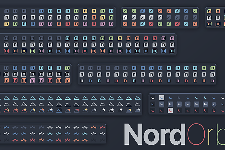 Nord风格开始按钮 - 图标指针 - 致美化