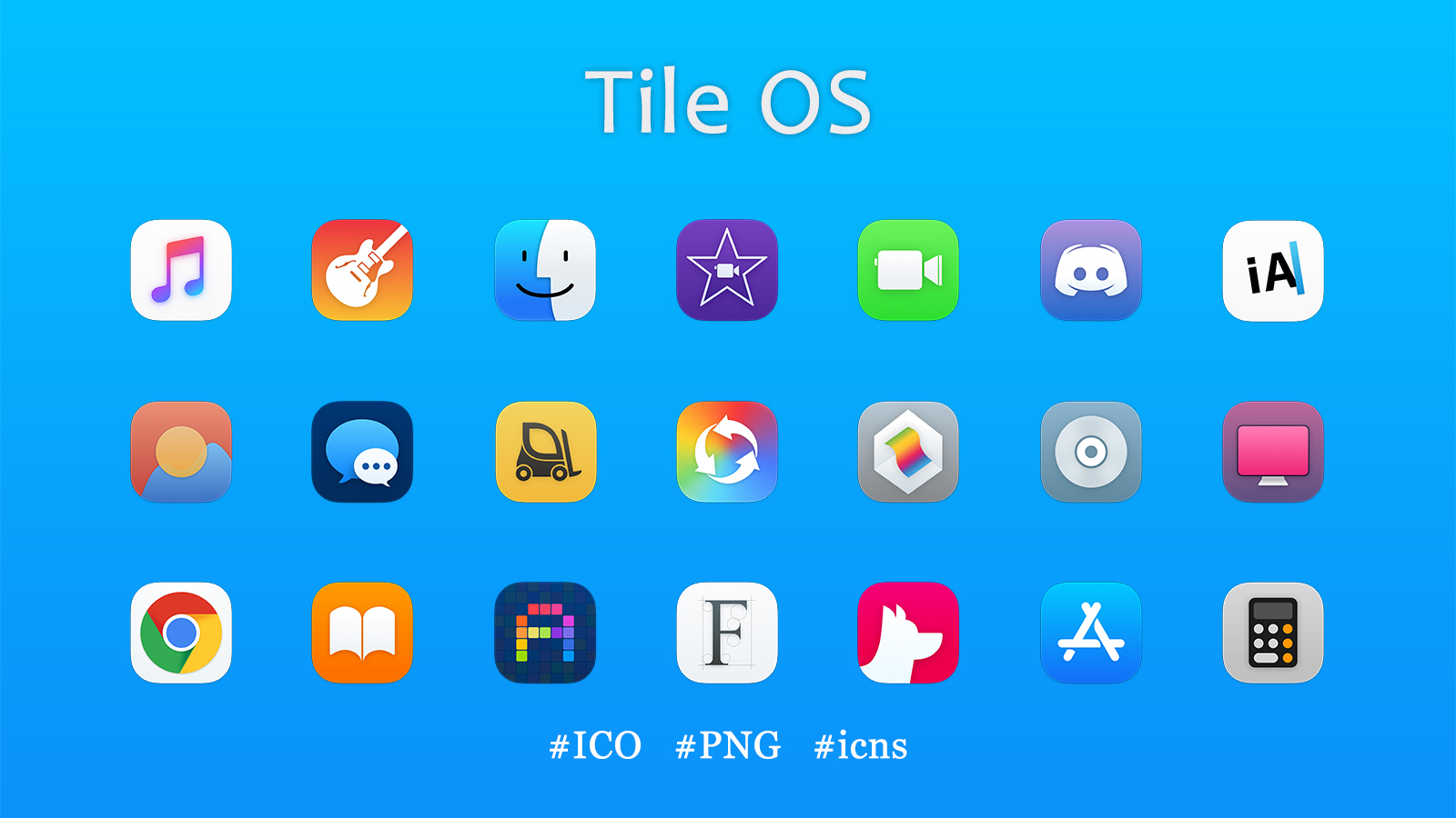Tile OS - 图标指针 - 致美化
