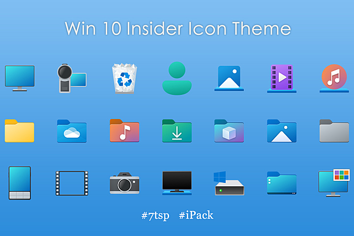 Windows 10 Insider Icon - 图标指针 - 致美化