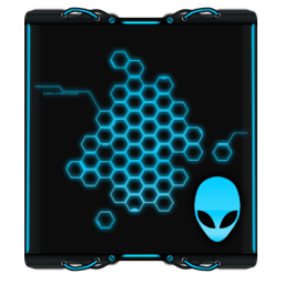 蓝色外星人图标包 Alienware Eclipse Icon Pack - 图标指针 - 致美化