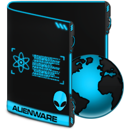 蓝色外星人图标包 Alienware Eclipse Icon Pack - 图标指针 - 致美化