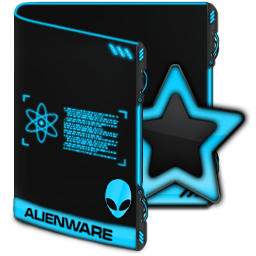 蓝色外星人图标包 Alienware Eclipse Icon Pack - 图标指针 - 致美化