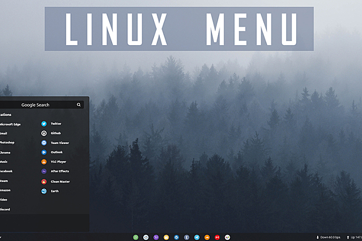 Linux菜单 雨滴皮肤 - 软件皮肤 - 致美化