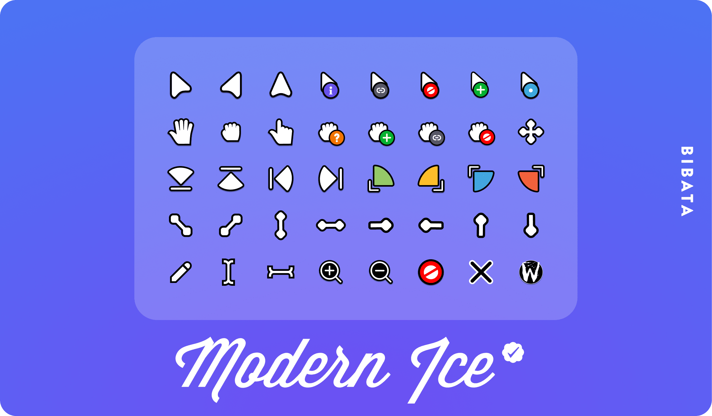 Bibata Modern Cursor - 图标指针 - 致美化