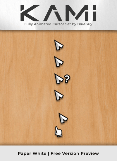 Kami v2 炫动折纸光标 - 图标指针 - 致美化