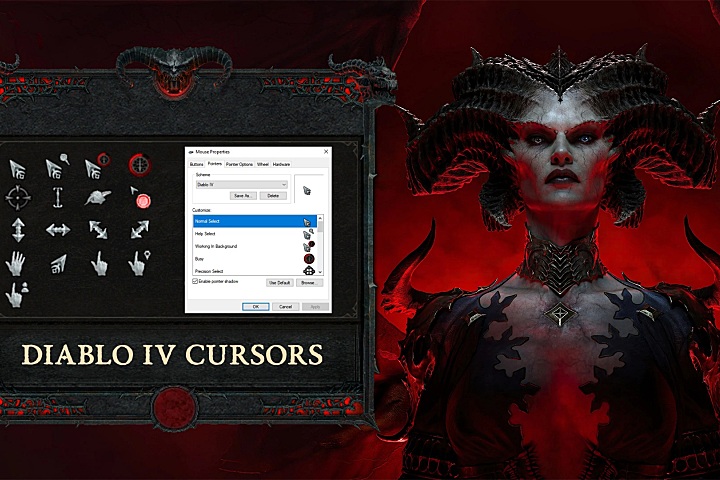 暗黑破坏神IV 鼠标指针 - 图标指针 - 致美化