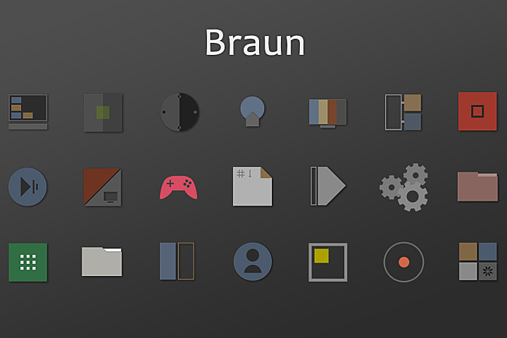 Braun 7TSP - 图标指针 - 致美化